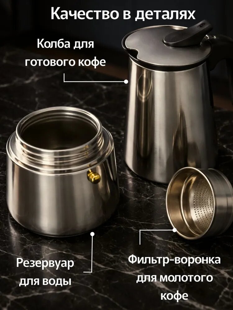 Гейзерная кофеварка — фото 1