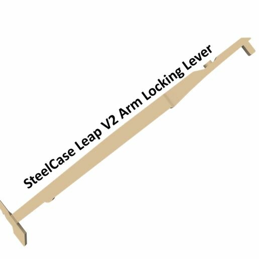 SteelCase Leap V2 Механизм блокировки подлокотника