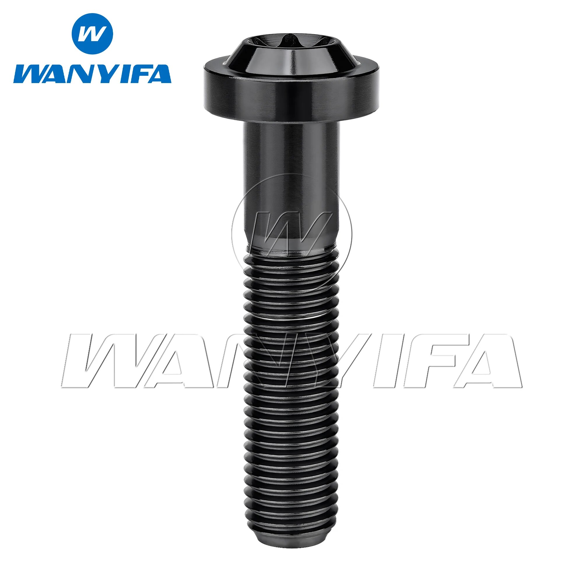 Титановый болт Wanyifa M10x40 Black для мотоцикла