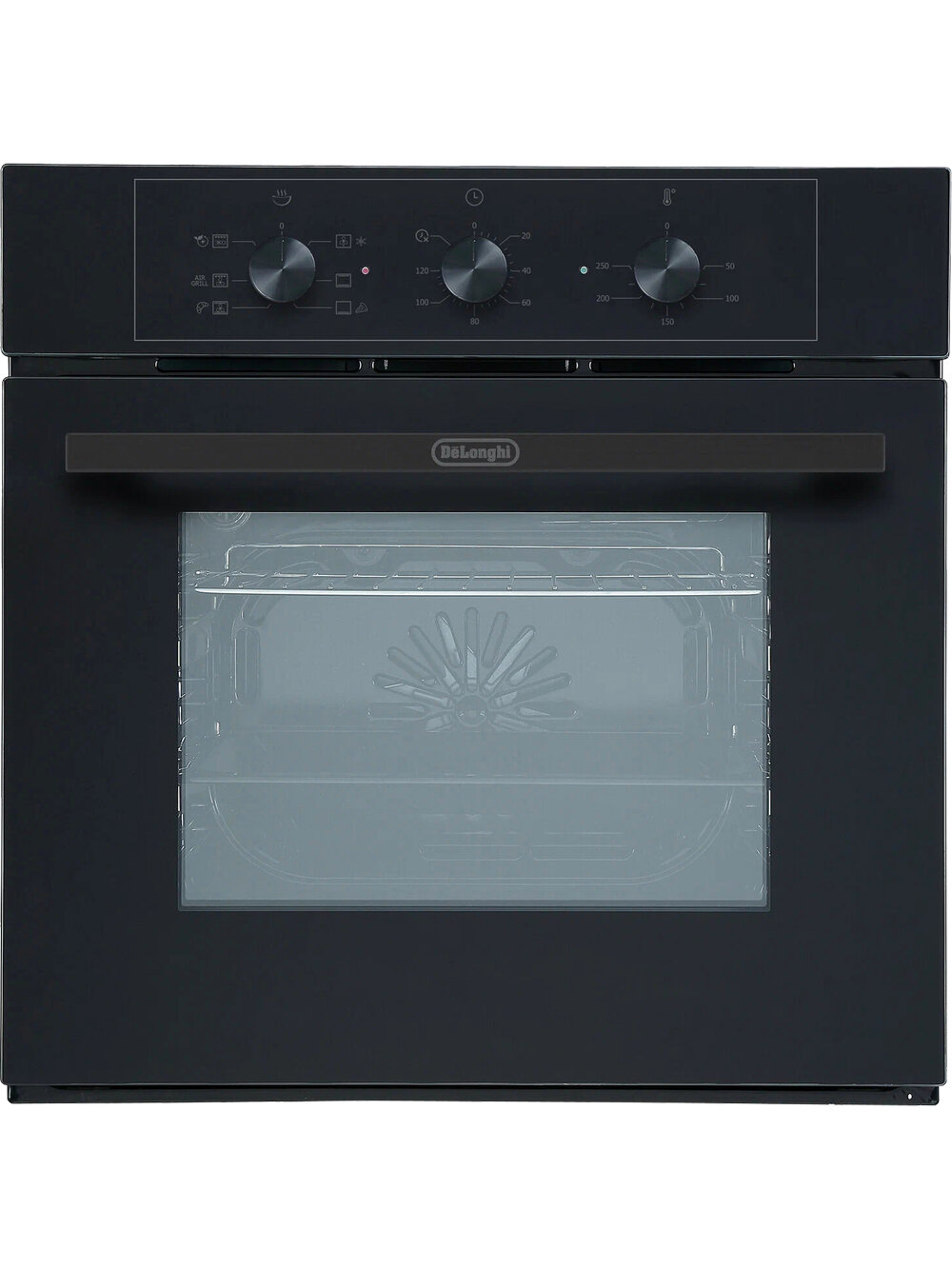 Духовой шкаф DeLonghi DEO 615 NB Fabiola электрический, 60 см, 65 л, 6 режим приготовления, гриль и конвекция