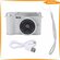 Цифровая камера компактная 48MP с двойными камерами и USB-кабелем серебристого ц...