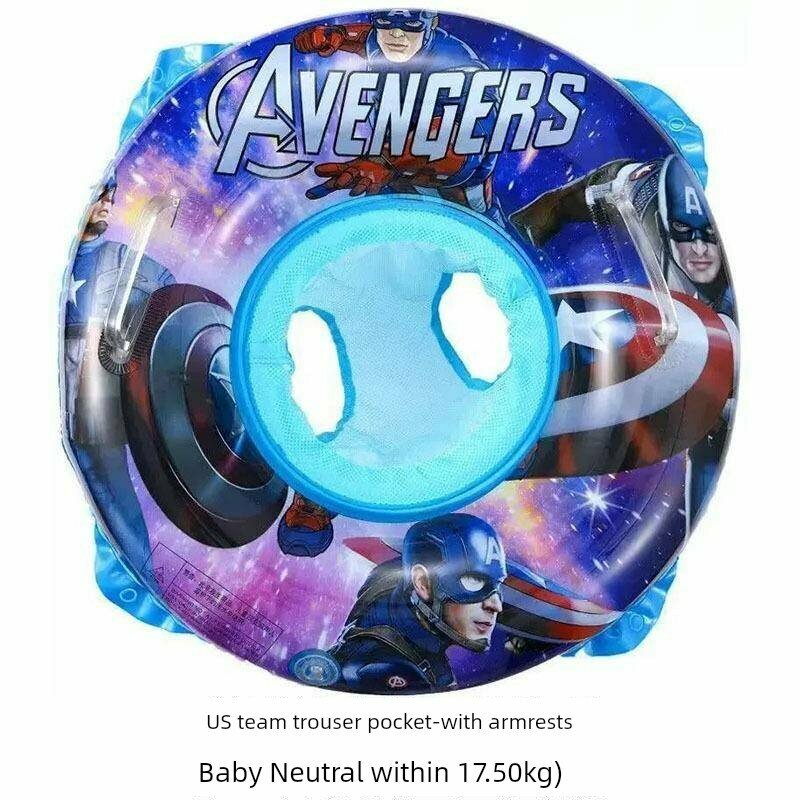 Swimming Ring for Children over 3 Years Old, Anti-Rollover, Thickened, Boys' Swimming Equipment, Inflatable Child