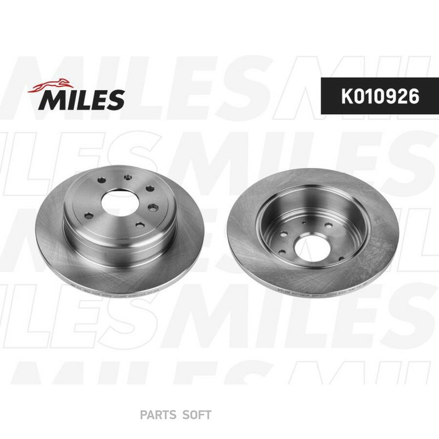 MILES K010926 Диск тормозной CHEVROLET EPICA 2.0-2.5 06- задний ()