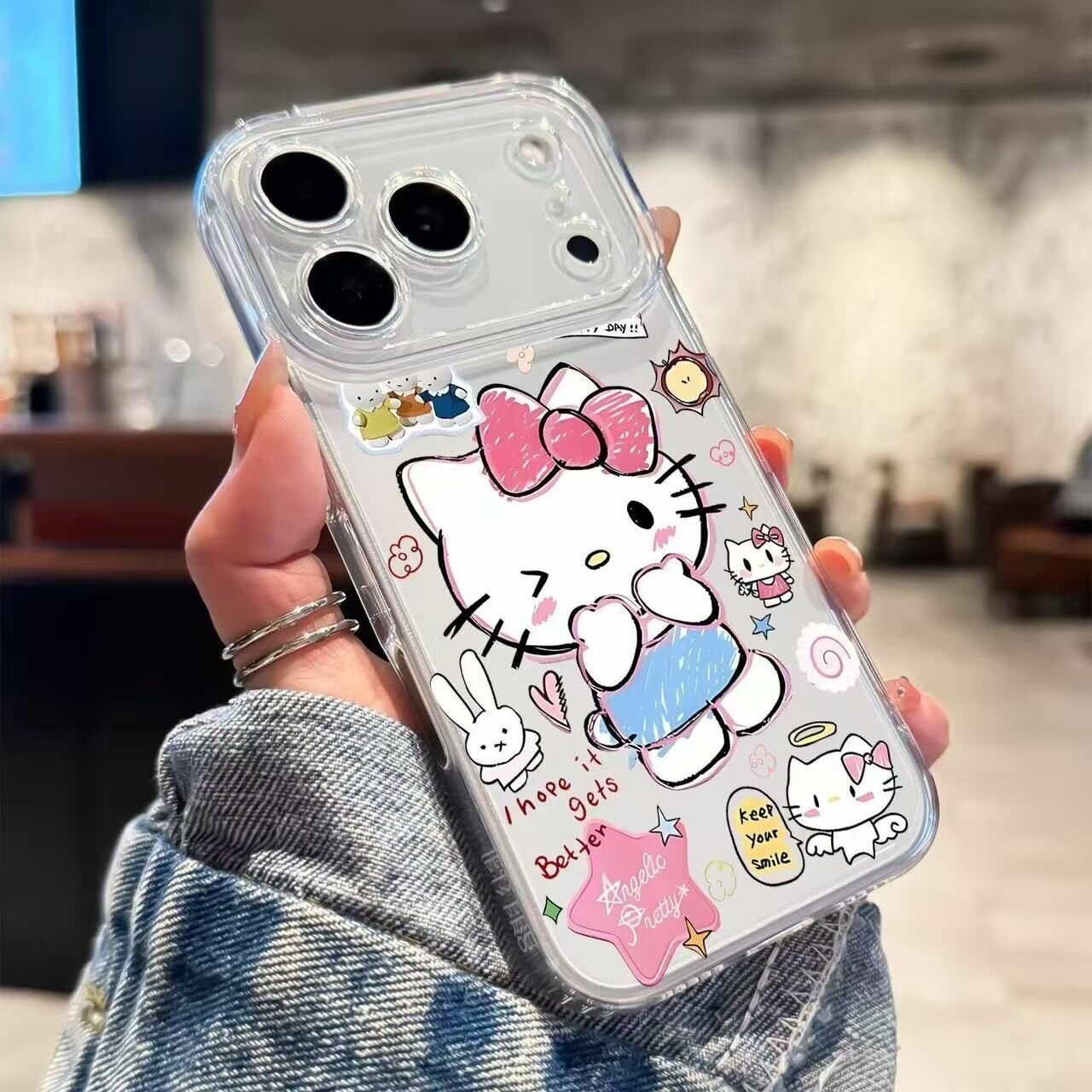 Чехол iphone 17 pro max Hello KT cat — фото 1