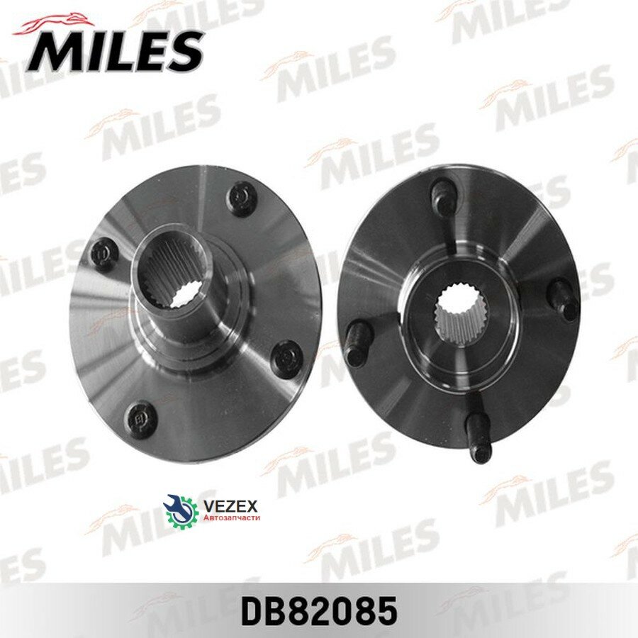 MILES DB82085 Ступица колеса задняя FORD ESCORT/FUSION/FIESTA/FOCUS/KA 1.25-1.8D 89-04 DB82085