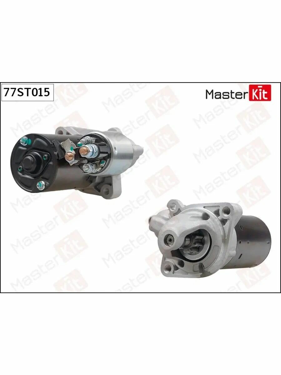 Стартер BMW X5 (E53) 2000 - 06, 3 (E36) 1993 - 98, BMW 5 (E39) 1995 - 03 1.4kw MasterKit арт. 77ST015