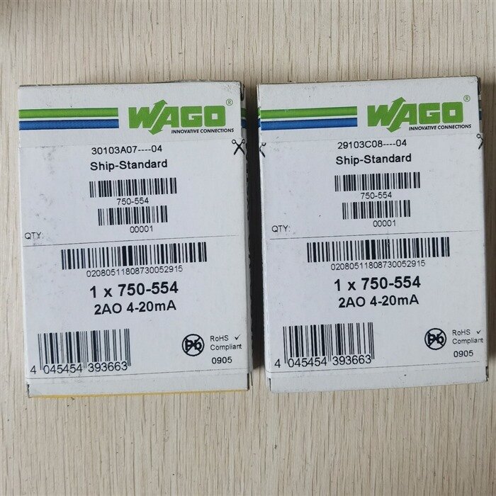 Модуль WAGO 750-554 750554 PLC