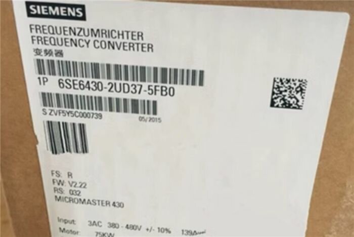 Модуль Siemens 6SE6430-2UD37-5FB0 Frequency Converter