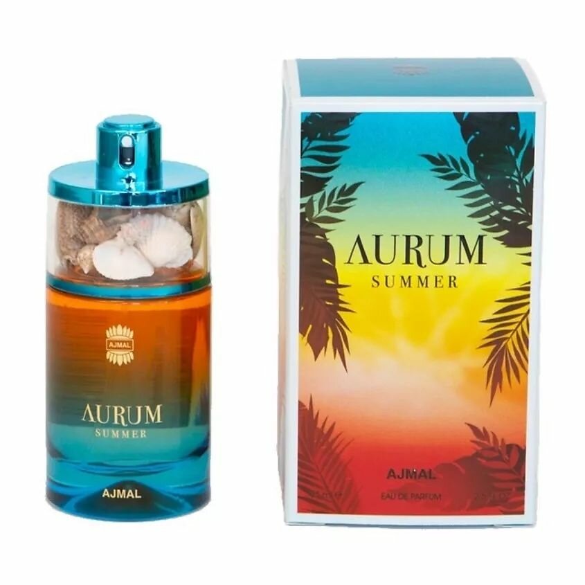 Парфюмерная вода Ajmal "Aurum Summer", женская, восточно-фруктовая, 75 мл