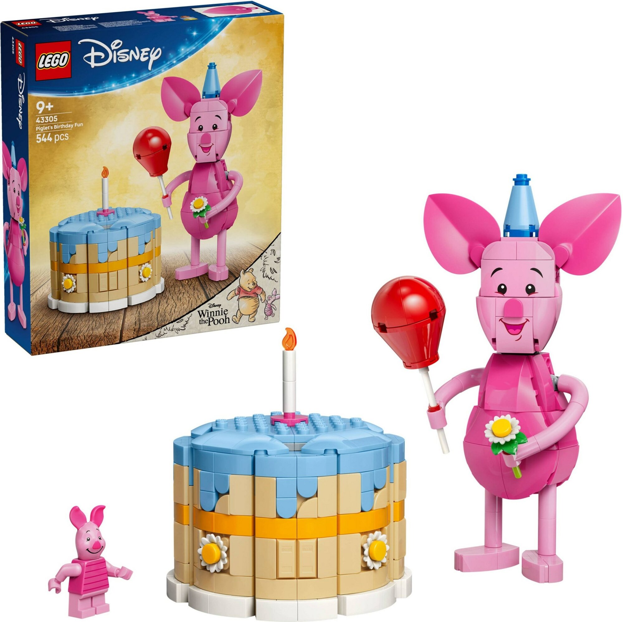 Конструктор LEGO Disney 43305 Веселье на дне рождения Пятачка