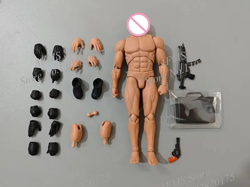 Мужская Солдатская Фигурка 1/12, Цвет: Body accessory
