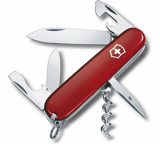 Нож Victorinox 1.3603 SPARTAN, 91 мм, 12 функций, красный