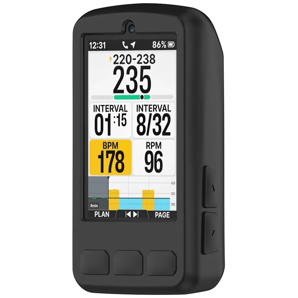 Защитный чехол для Wahoo ELEMNT BOLT V3 Черный, black