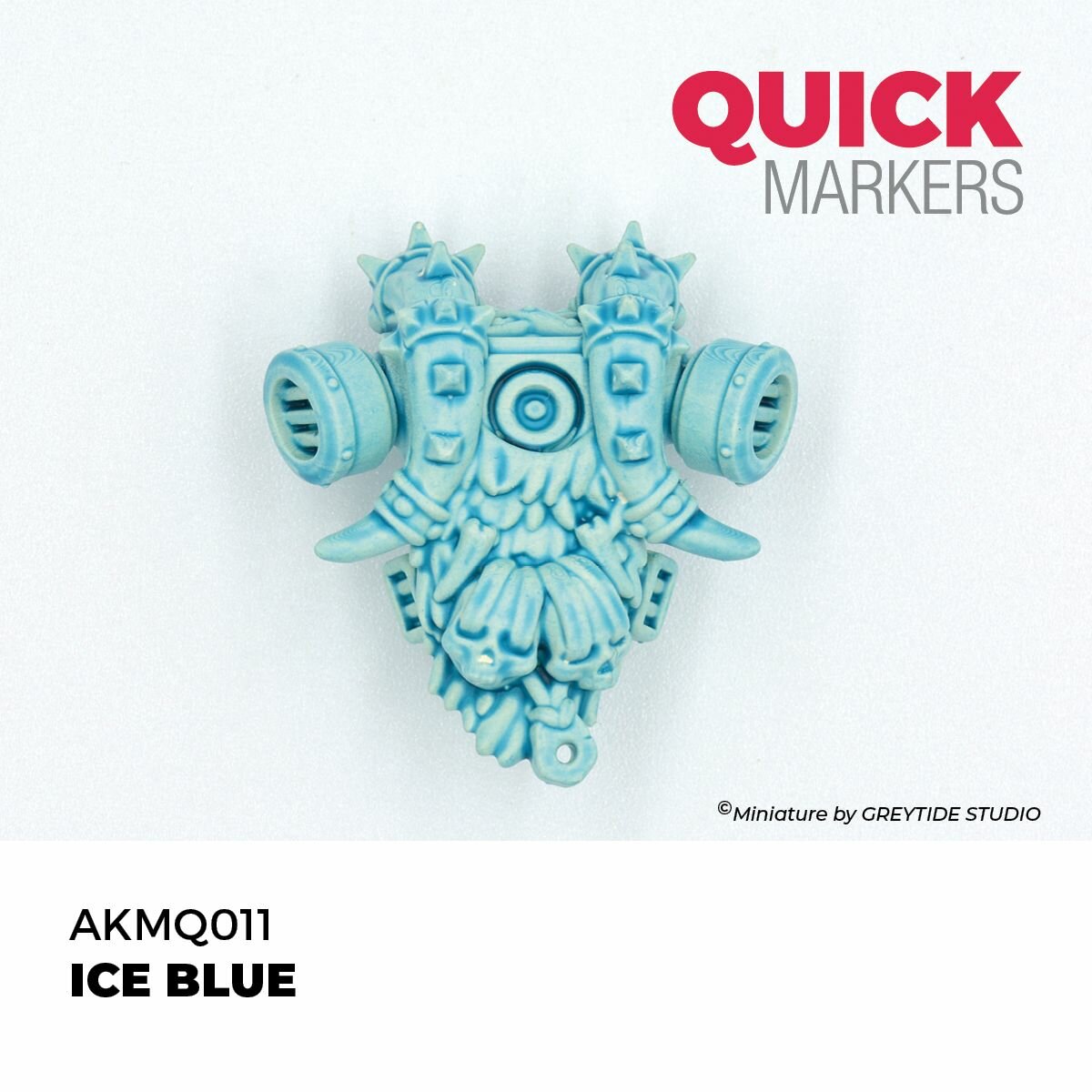 Маркер-кисть AK Ice Blue - Quick Marker — фото 1