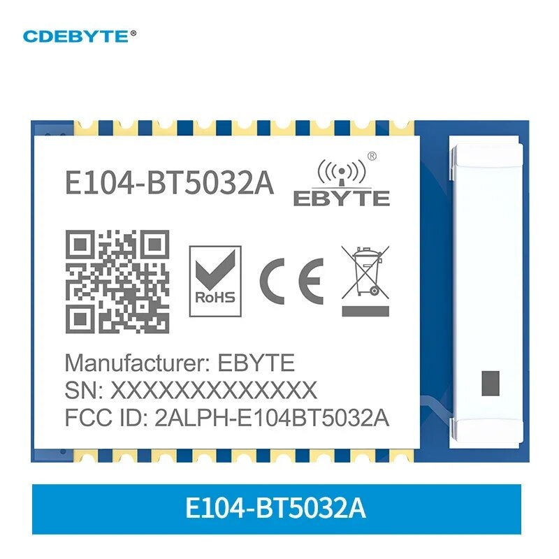 Bluetooth модуль CDEBYTE E104-BT5032A 1PC