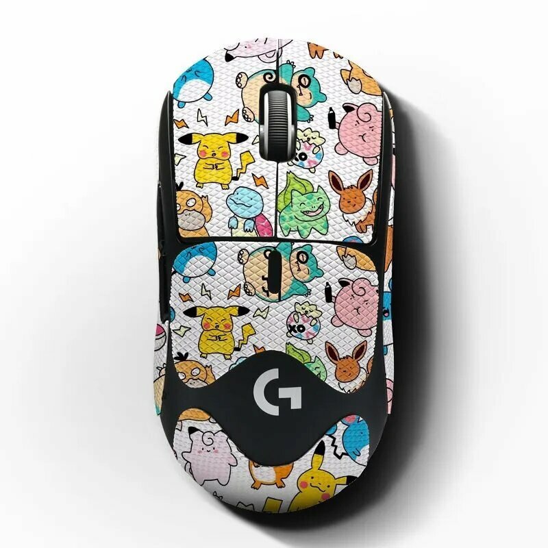 Грипсы для Logitech G Pro X Superlight и G Pro Wireless, GPW2 / Противоскользящие накладки и наклейки для игровой мыши(Тематическое издание)