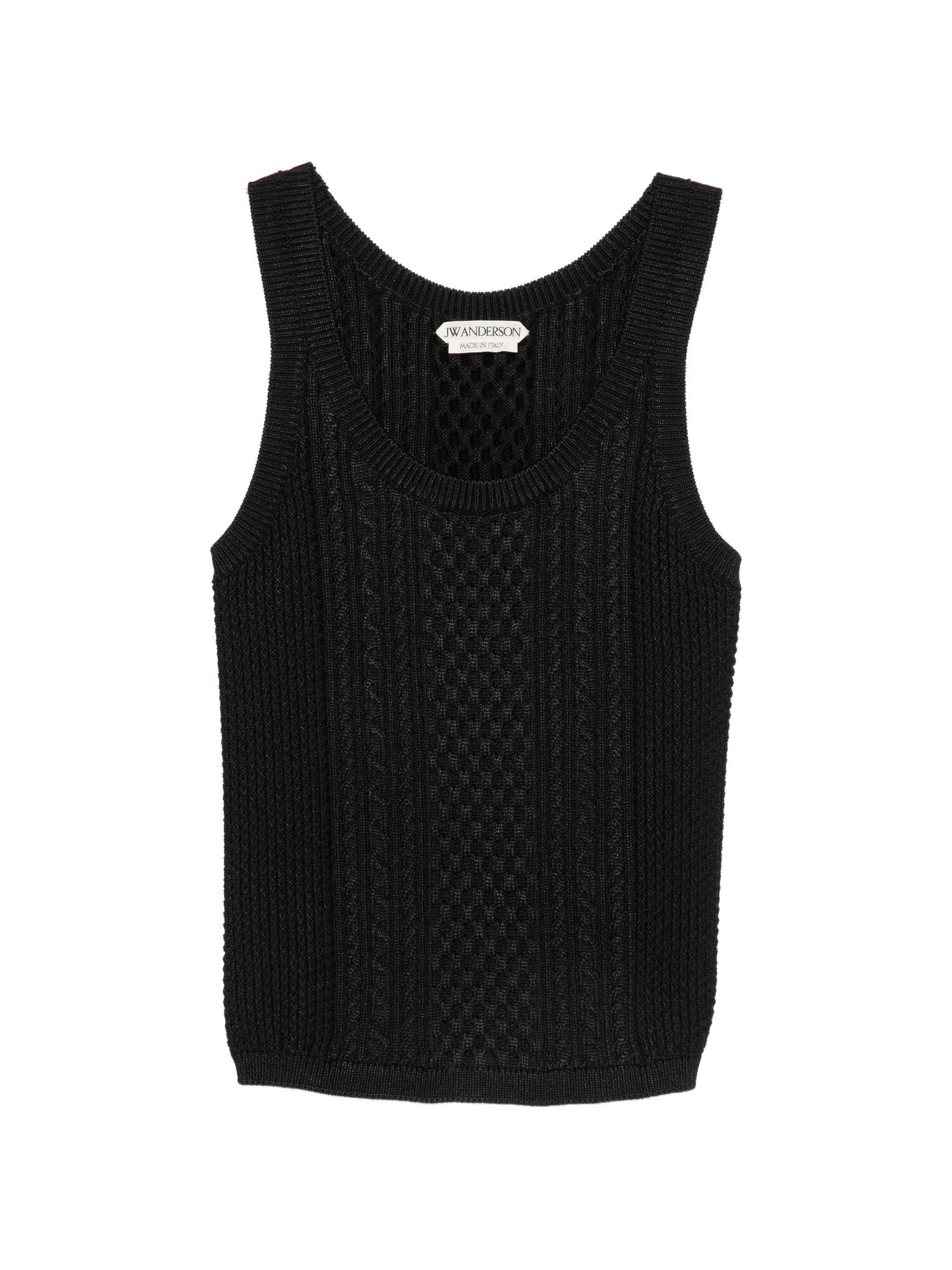 Топ Cable-knit sleeveless top