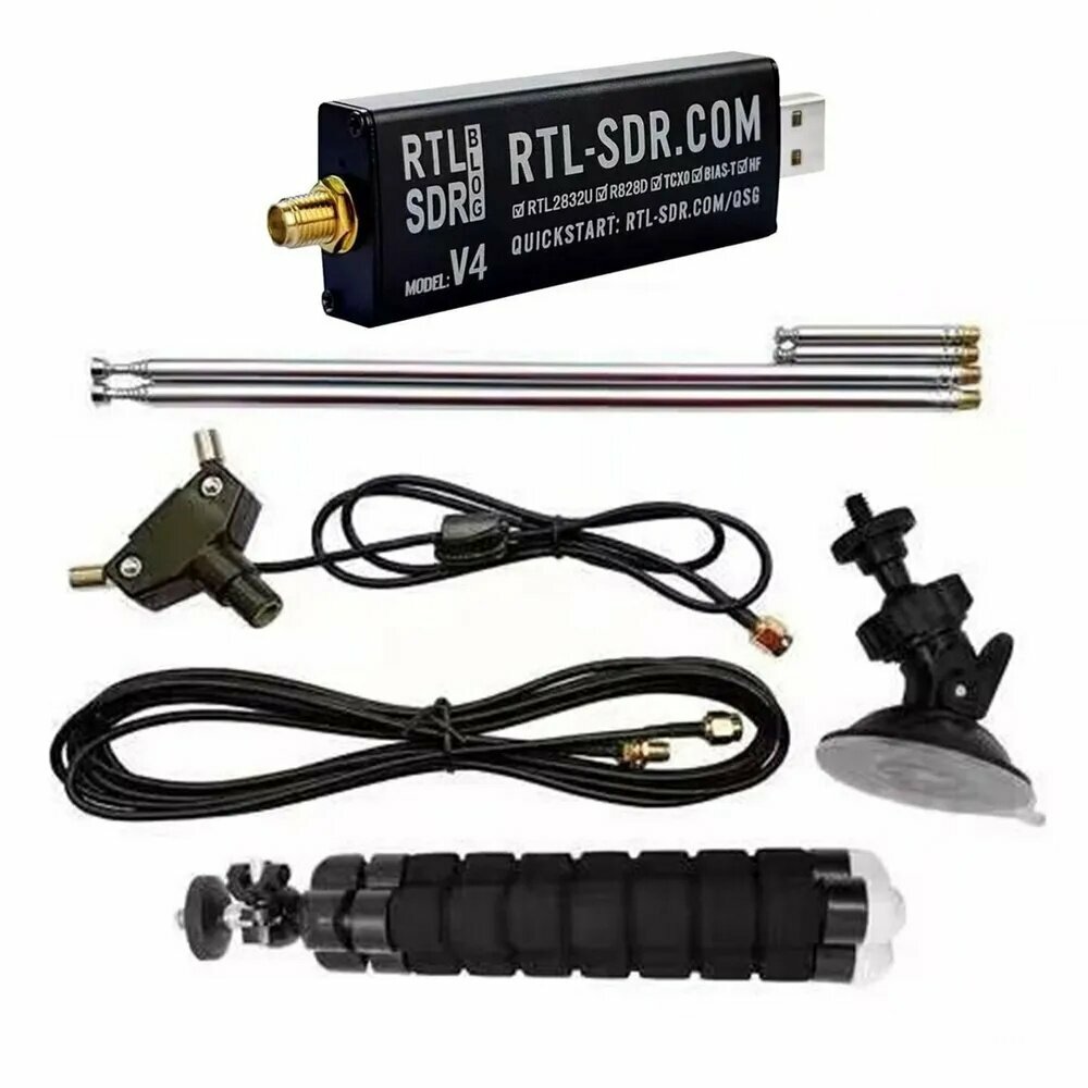 500 кГц 1766 МГц TCXO приемник V4 R820T2 Dongle SMA Software Defined Radio