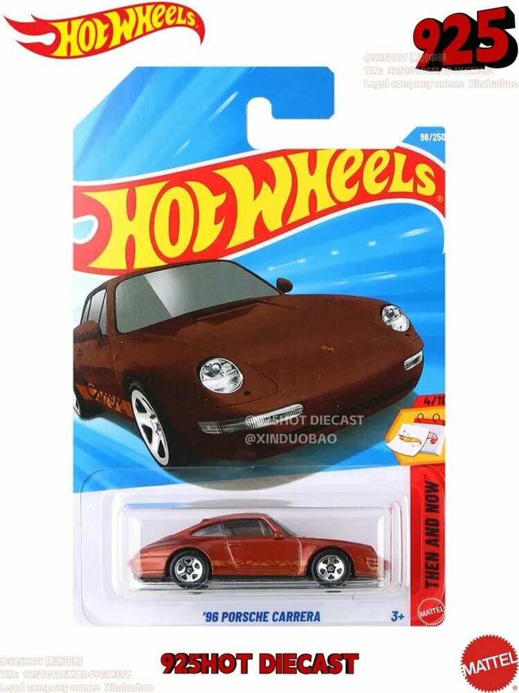 Машинка Hot Wheels 96 Porsche Carrera C4982 2026D игрушечная машина