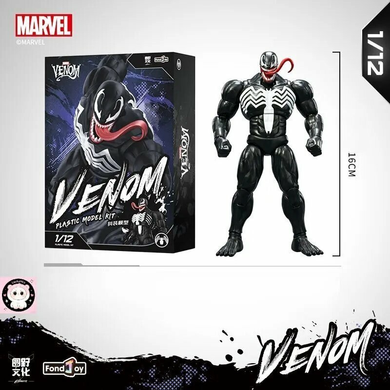 Fondjoy 1/12 Spider-Man Deadpool Venom Железный человек Сборная модель Игрушка