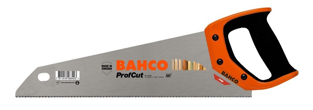 Ножовка по дереву BAHCO ProfCut 380 мм 11/12 TPI (PC-15-TBX)