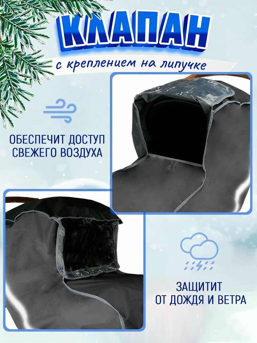 Дождевик на коляску — фото 1