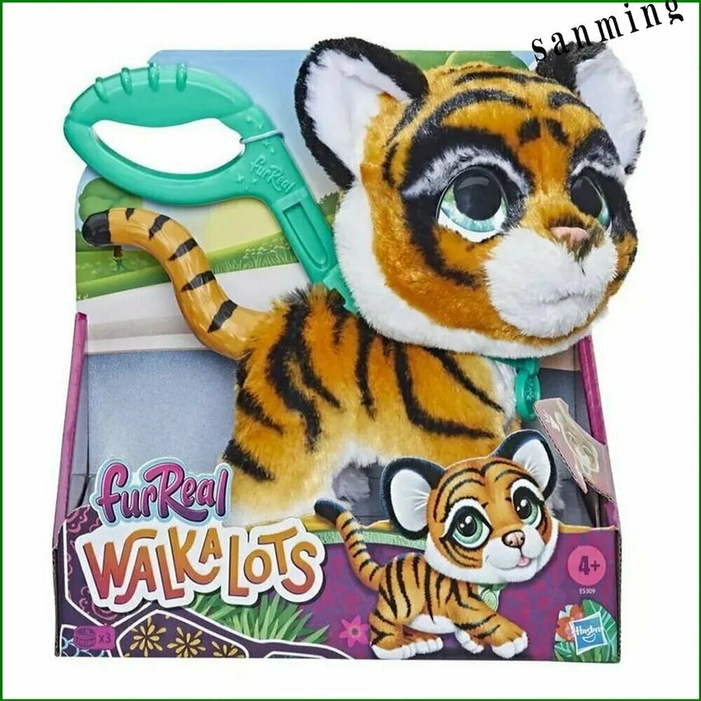 Hasbro FurReal Friends Walkalots, Интерактивная плюшевая игрушка для домашних животных, издает звуки, Возраст от 4 лет