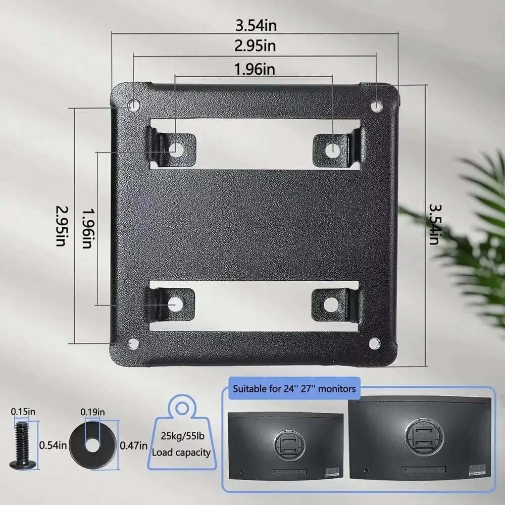 Для монитора настенное крепление адаптер VESA кронштейн 24 27 CFG7 LC24FG73FQIXRU LC27FG73FQIXRU