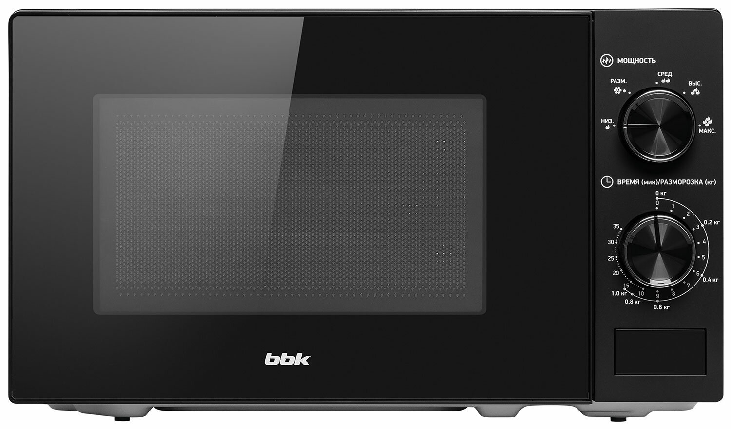 Микроволновая печь - СВЧ BBK 20MWS-762M/B, черный