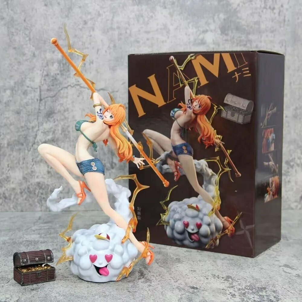 27 см One Piece Аниме фигурка One Piece. Nami, Коллекционная модель