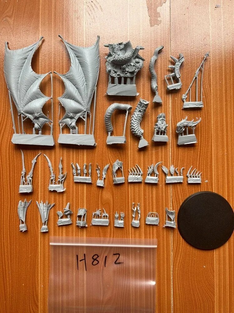 Смола Миниатюра Warhammer 40000 Fulgrim Transfigured / миниатюр для настольной игры Упражнения для раскрашивания