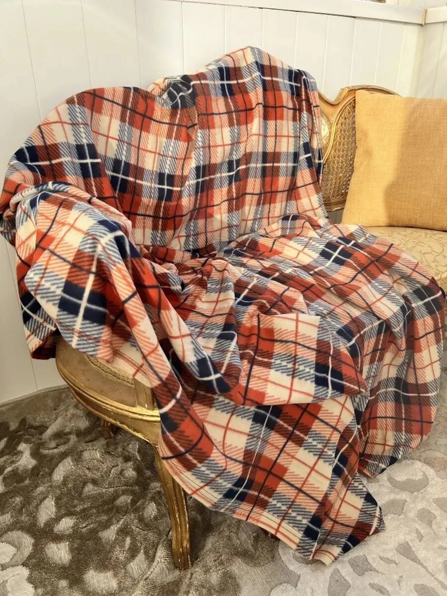 Плед 150х200см. дорожный, домашний, для ресторана