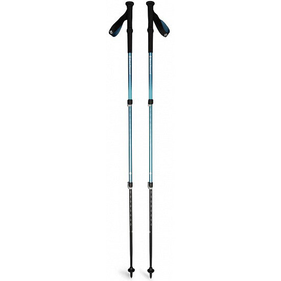 Палки треккинговые Black Diamond: Trail Back Trekking Poles (100-140, Creek Blue)
