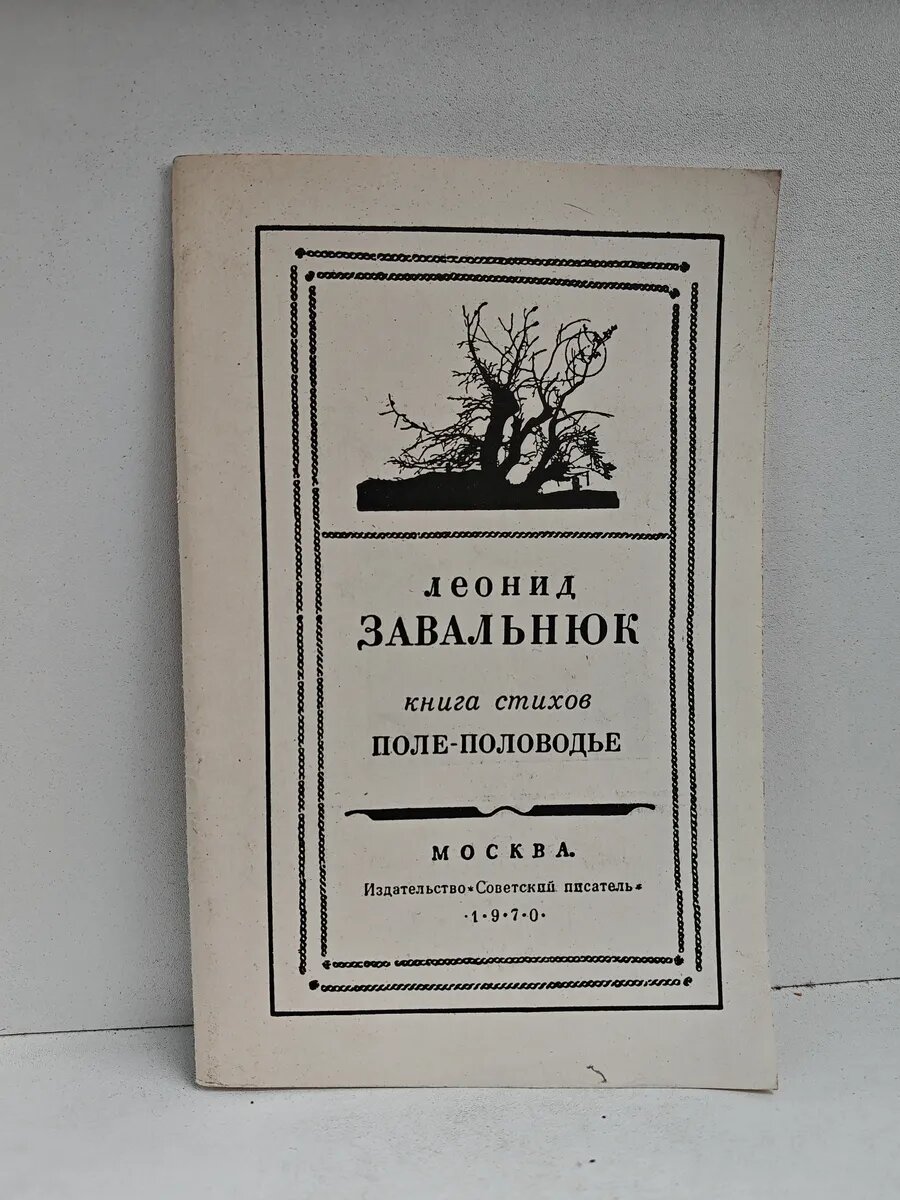 Поле-половодье: книга стихов