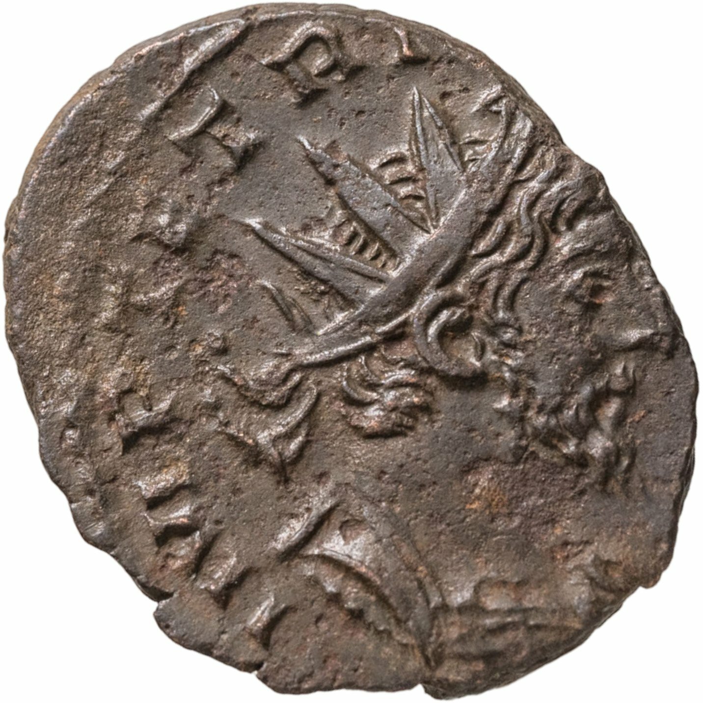 Римская Империя, Тетрик, 270-273гг, Антониниан, Медь, в сохранности F-VF
