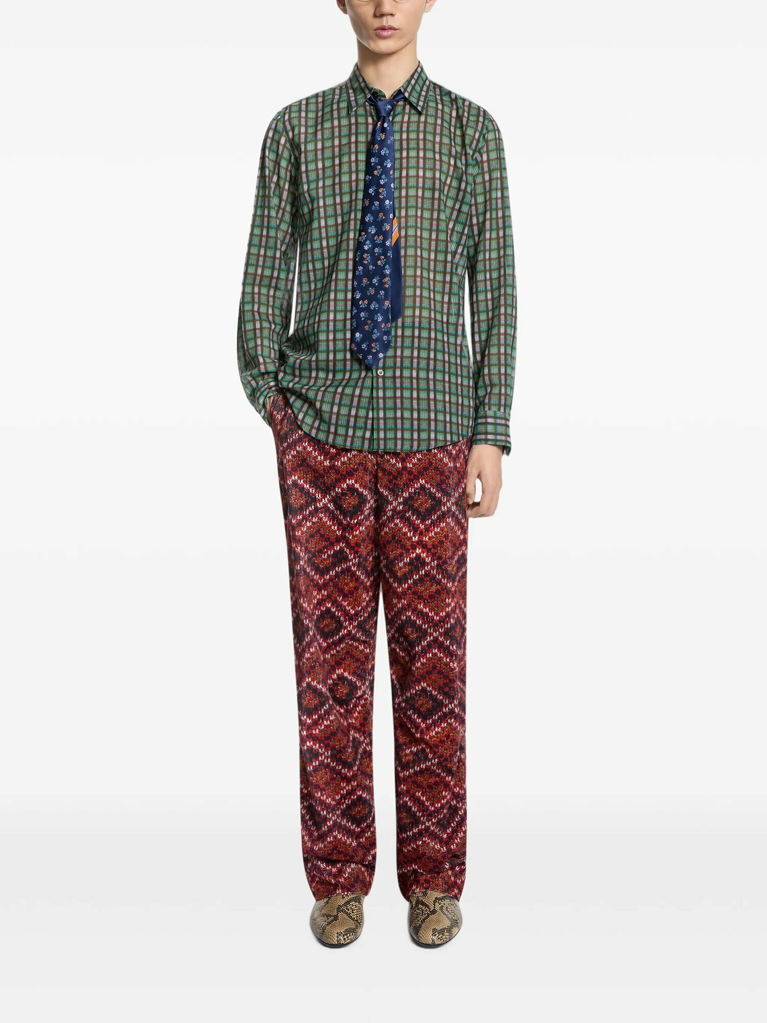 Рубашка Dries Van Noten, размер 52 — фото 1