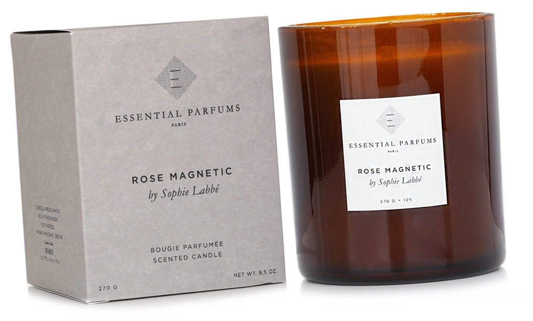 Парфюмерная свеча Эссенциал Парфюмс Роза Магнетик 270 гр / Essential Parfums Rose Magnetic