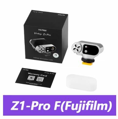 Вспышка камеры Viltrox Vintage Z1 Pro-F TTL On-Camera mini Flash , GN12 1/8000s HSS Ретро-мини-вспышка Speedlite для Fujifilm Cameras, легкая портативная лампа для горячего башмака заполняет свет