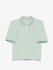 Рубашка MM6 Embroidered-logo polo shirt, размер 38, зеленый