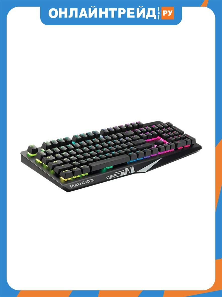 Клавиатура Madcatz Mad Catz S.T.R.I.K.E. 4 CHERRY MX RED Switch черный (KS13MMUSBL000-0) RU