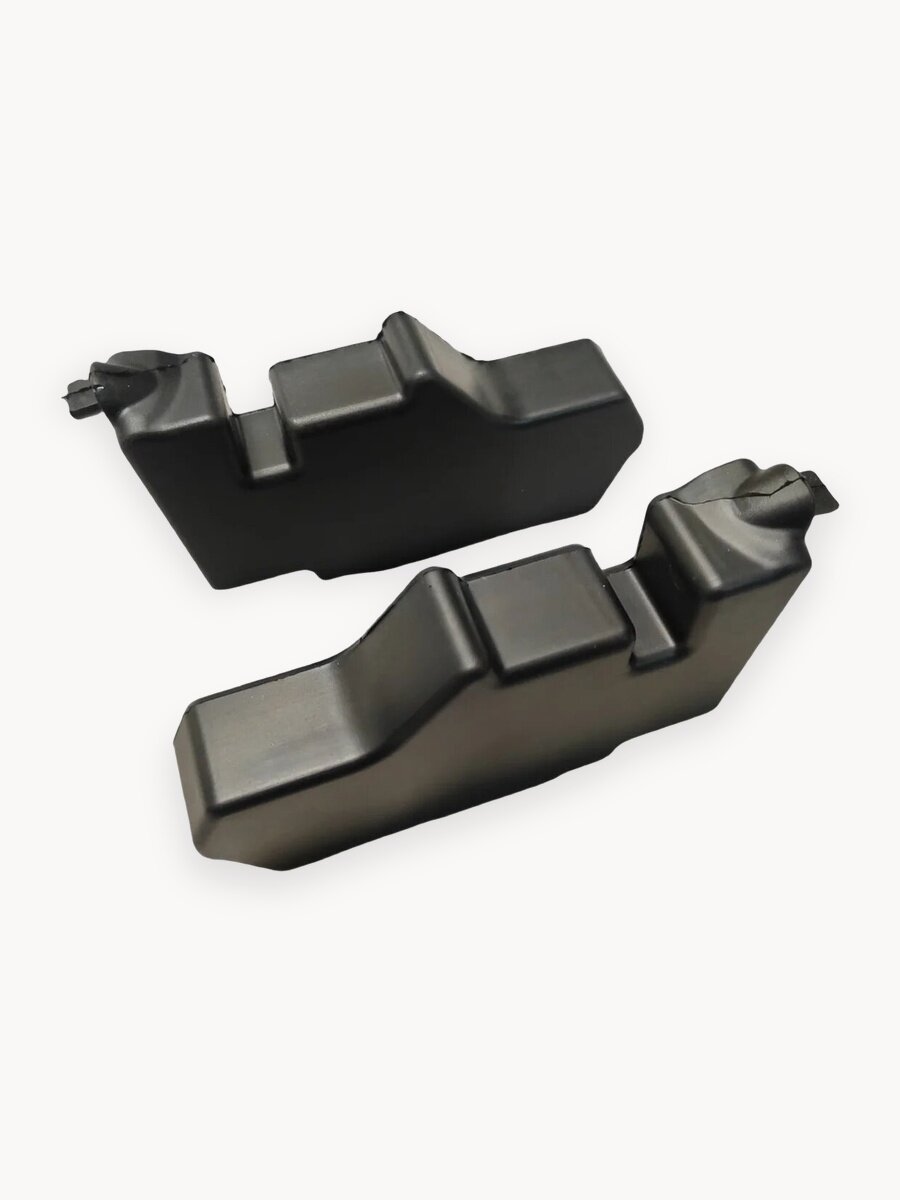 2 шт, уплотнительные заглушки переднего капота автомобиля 86442M0000, уплотнительная лента для переднего капота автомобиля, водонепроницаемая крышка, уплотнительная крышка капота для Hyundai IX25 Creta