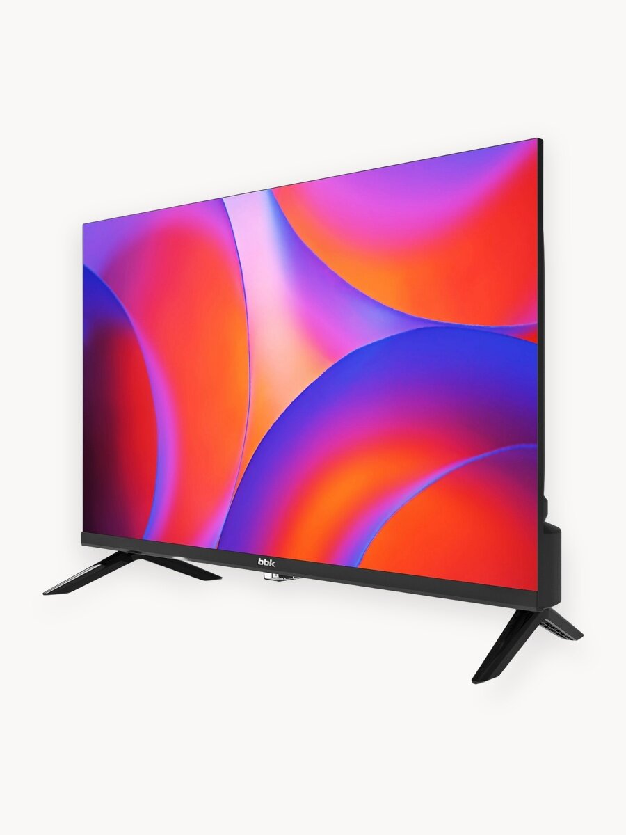 Телевизор BBK 24LEM-1032/TS2C (B), 24", LED, HD, черный, 1366x768