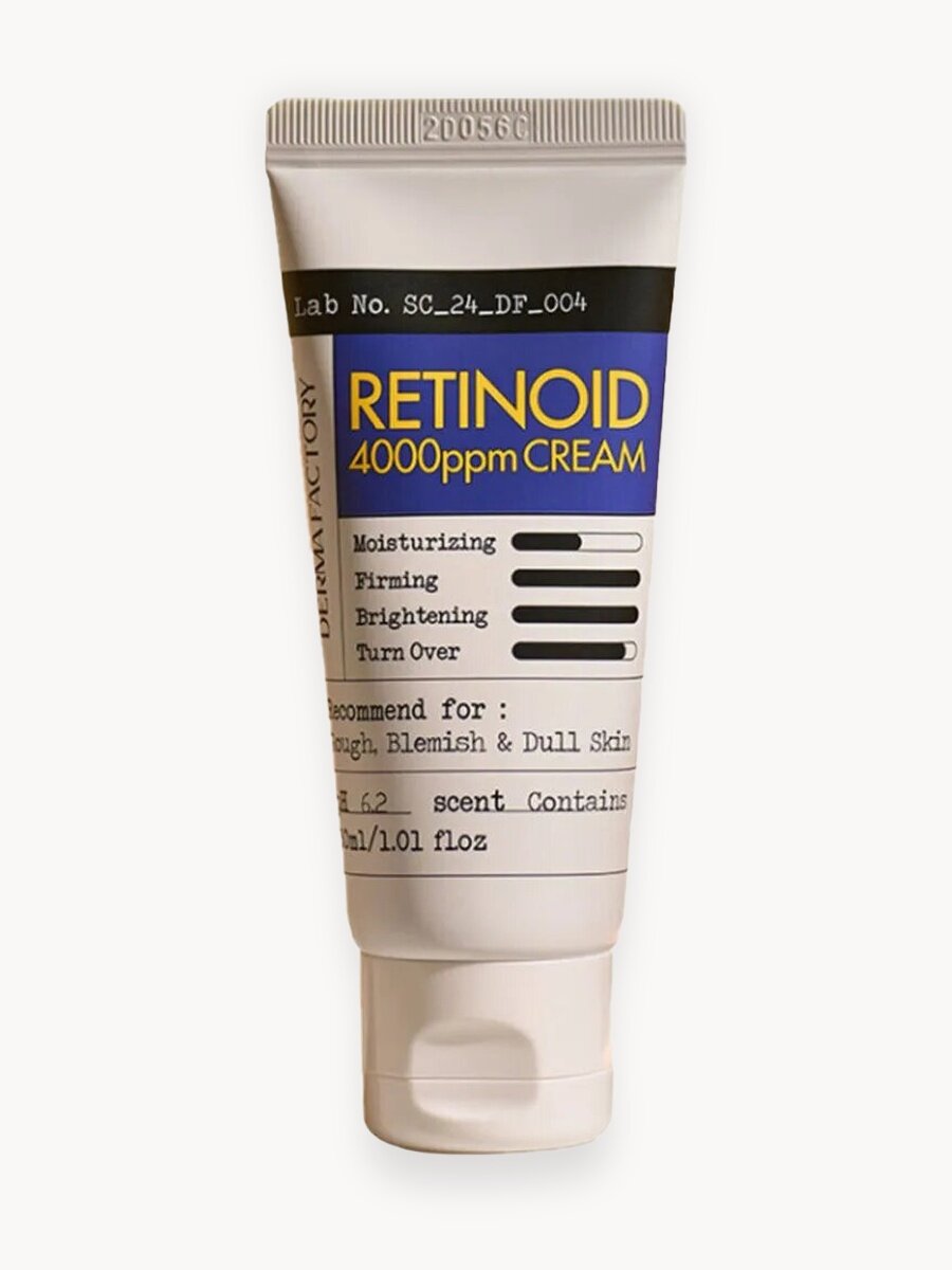 Derma Factory Крем ночной омолаживающий с ретиноидами - Retinoid 4000ppm cream, 30мл