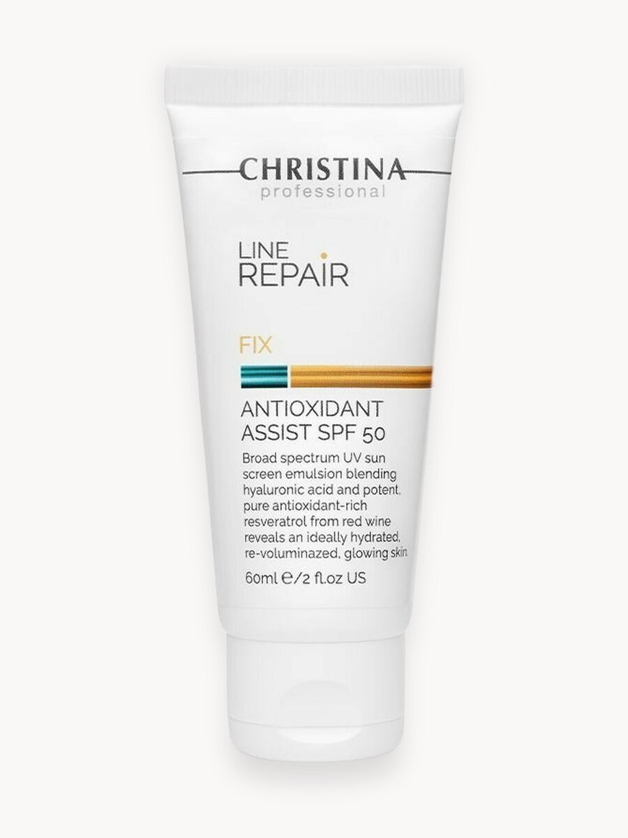 Christina Line Repair Fix Antioxidant Assist SPF50 Антиоксидантный крем-флюид для лица SPF50 60 мл.