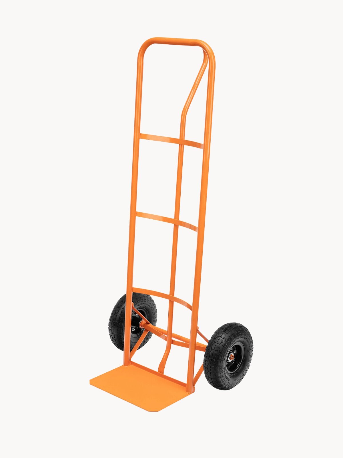 Тележка грузовая на колесиках Сибртех НТ1805, 150 кг грузоподъемность, пневмоколеса 26 см, платформа 350 х 235 мм, 68931