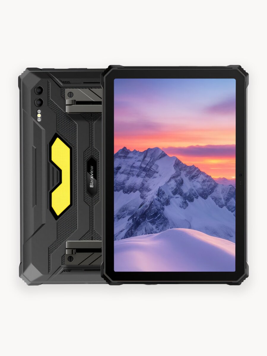 10.95” Противоударный планшет Blackview Active 10 Pro 12/256 ГБ, IPS 90 Гц, Android 14, 30000 мАч, IP68/IP69K, черный