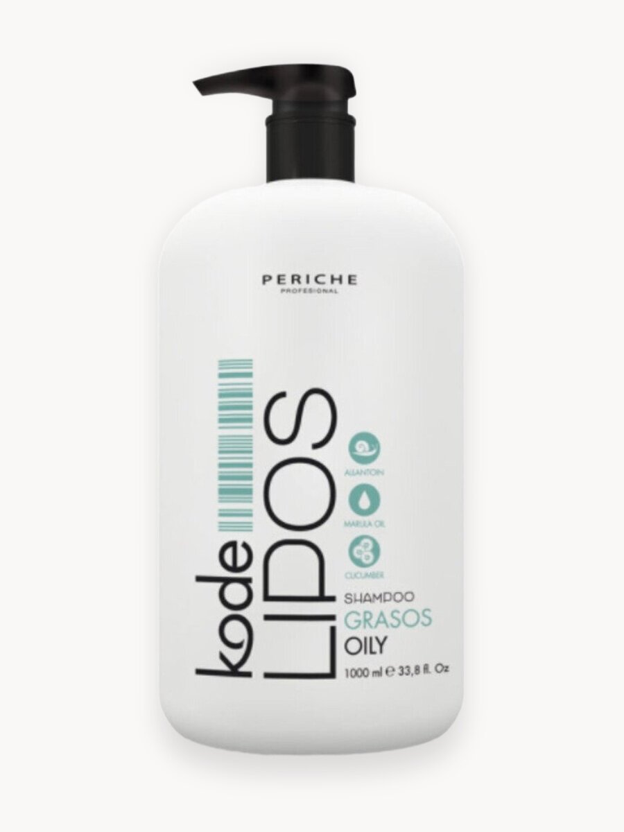 Periche Profesional Шампунь для жирных волос Kode "LIPOS Shampoo Oily", 1000 мл