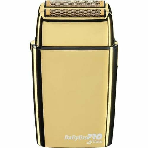 Шейвер для бритья для проработки контуров/бороды профессиональный BaByliss PRO Gold 4Artists, аккумуляторный-сетевой, золотистый