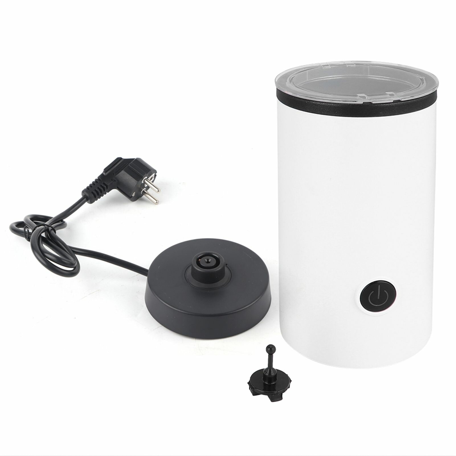 Бытовая мини-автоматическая электрическая насадка для вспенивания молока и кофе, пароварка, сливочник, вилка европейского стандарта, 220-240 В