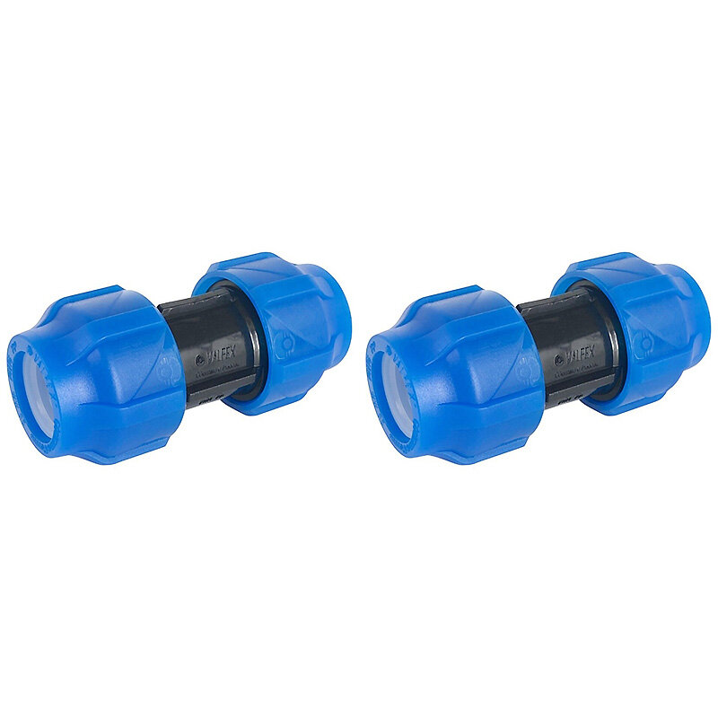 Муфта ПНД компрессионная 32х32 мм (2 шт.)